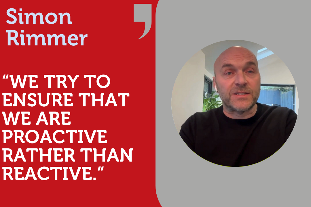 "We try to ensure that we are proactive rather than reactive." In ...